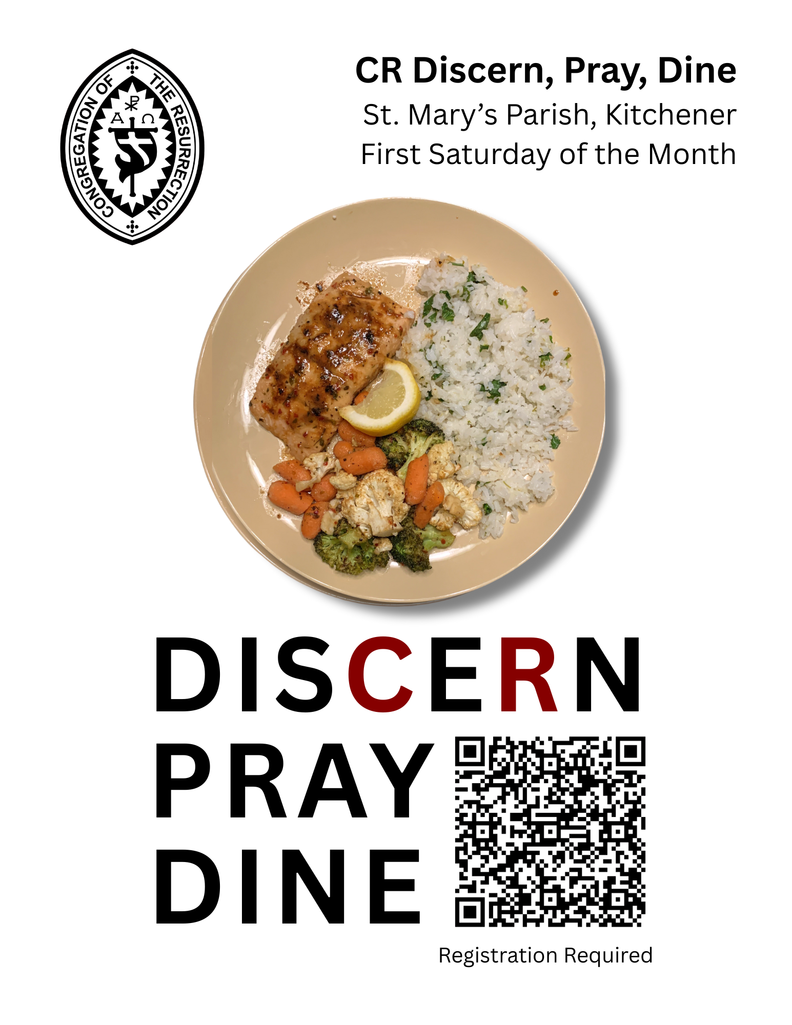 CR Discern, Pray, Dine - December 6, 2025 - Congregation of the ...