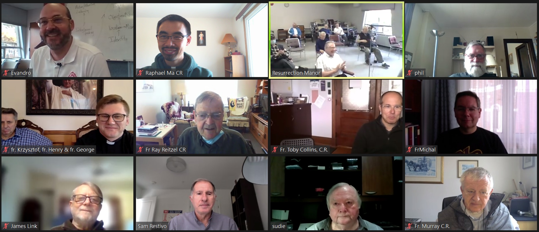 General Visitation Begins - Congregation of the Resurrection 2025